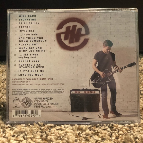 Media | Hunter Hayes Storyline Cd | Poshmark